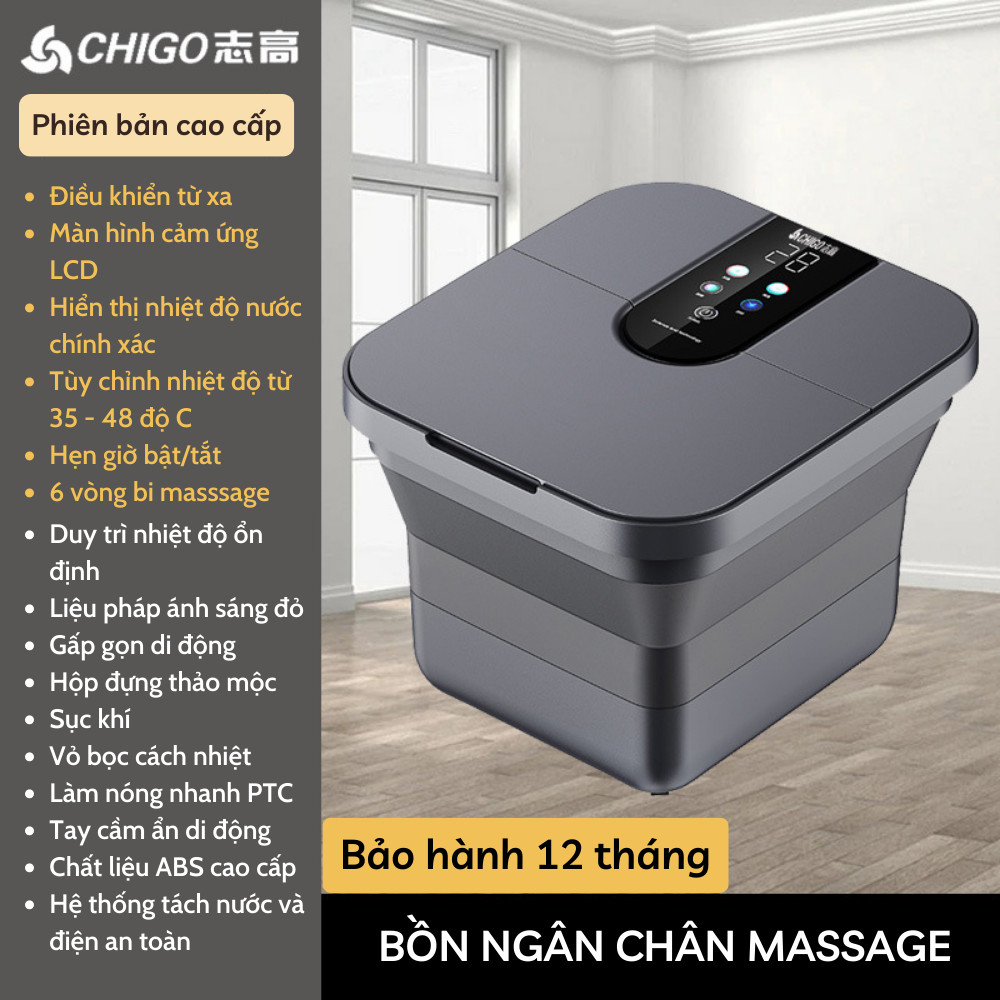 Khám Phá Lợi Ích Tuyệt Vời Của Bồn Ngâm Chân Massage Chigo Hiện Đại - Sạp Chàng Sen